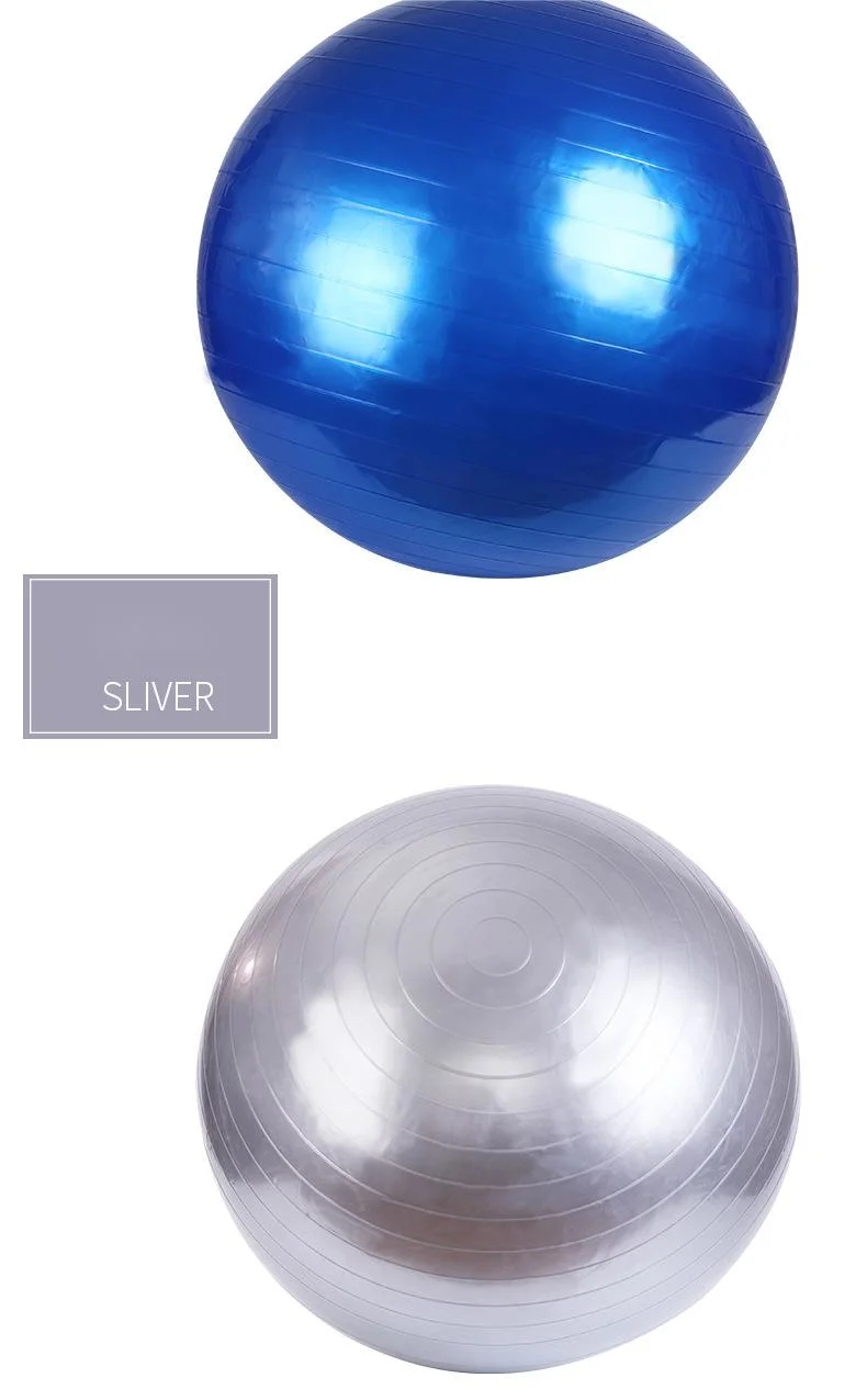 Wholesales PVC Yoga Ball with Pump Anti-Burst Pilates Exercise ...